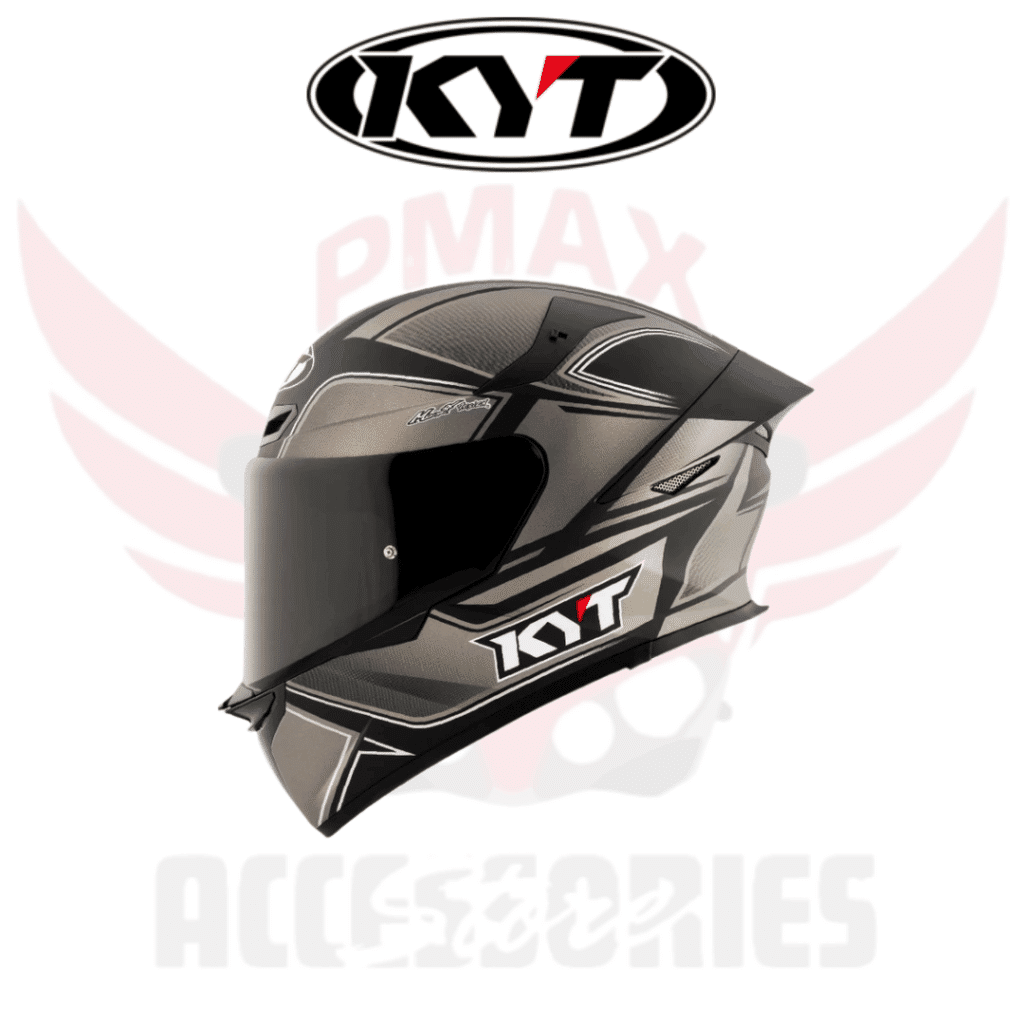 KYT TT REVO TOURIST MATT COOL GREY - Pmax Motor Malaysia